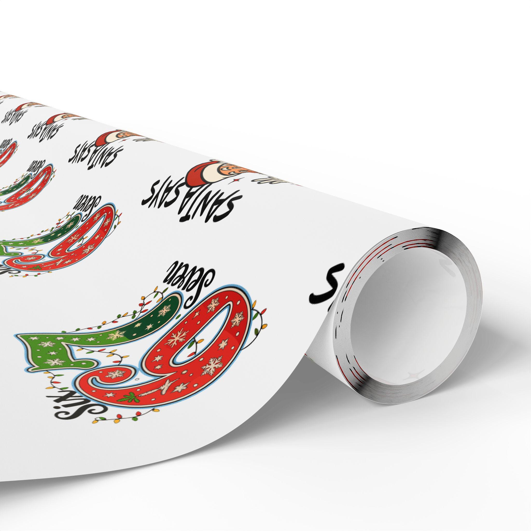 67 Meme Wrapping Paper Christmas, Funny Gift Wrap for Birthdays ...