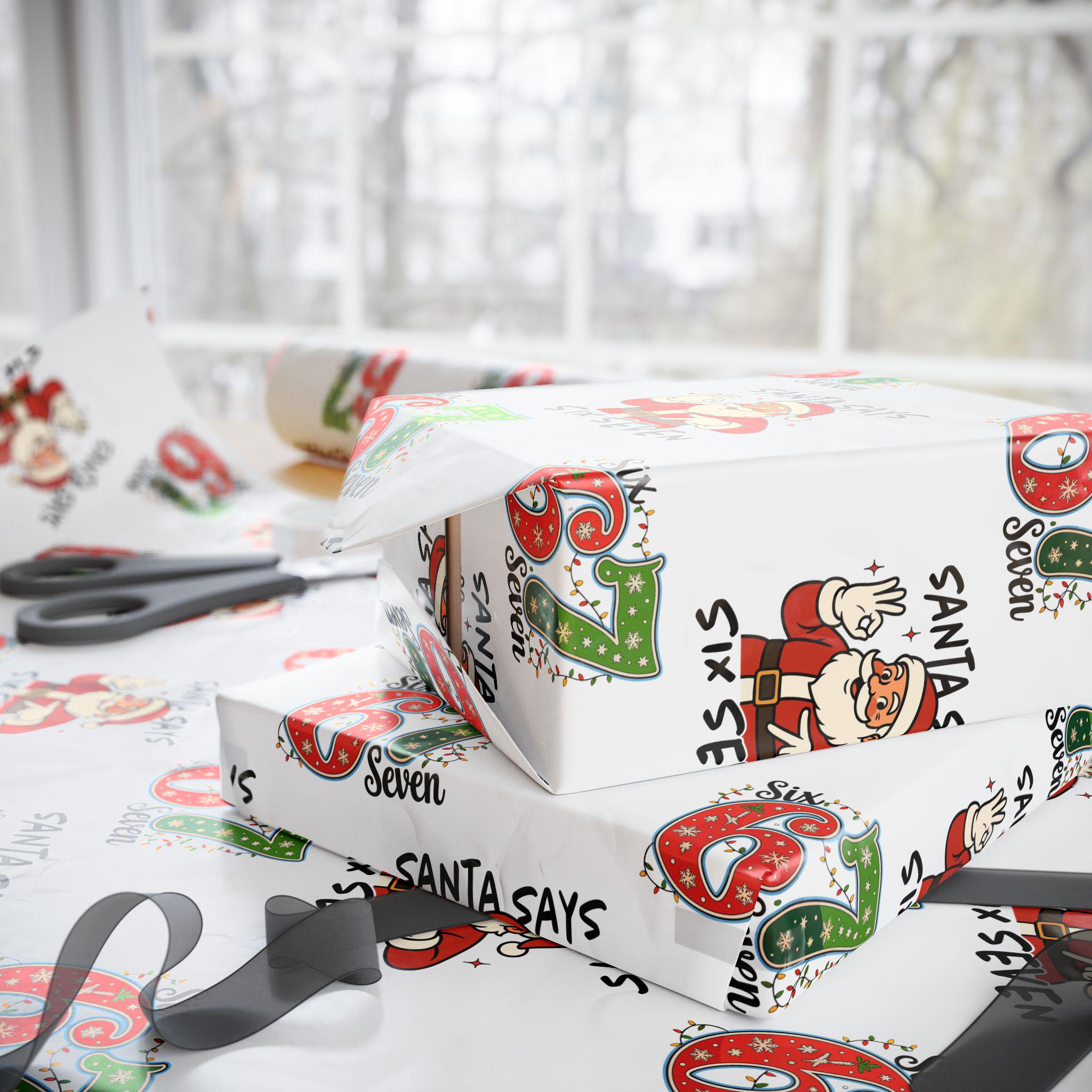 67 Meme Wrapping Paper Christmas, Funny Gift Wrap for Birthdays ...
