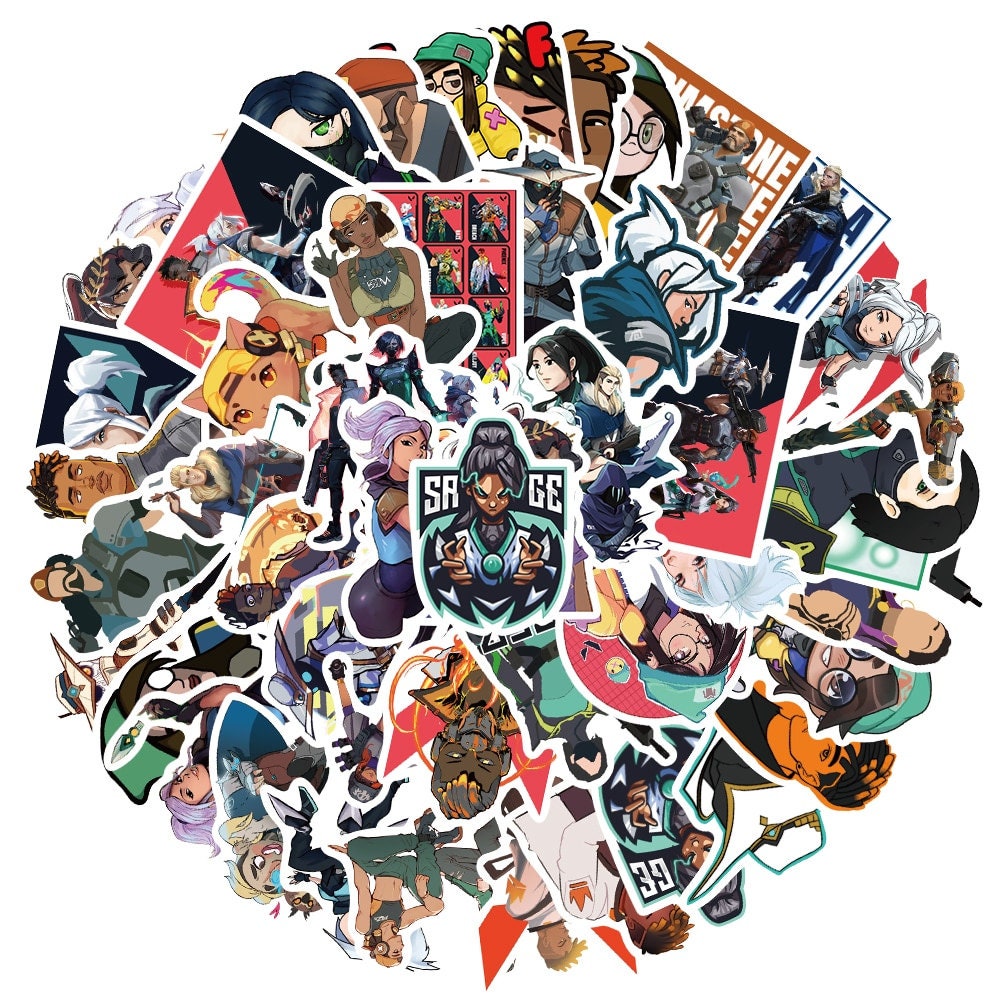VALORANT Valorant Stickers Cute Valorant Stickers Riot - Etsy Hong Kong