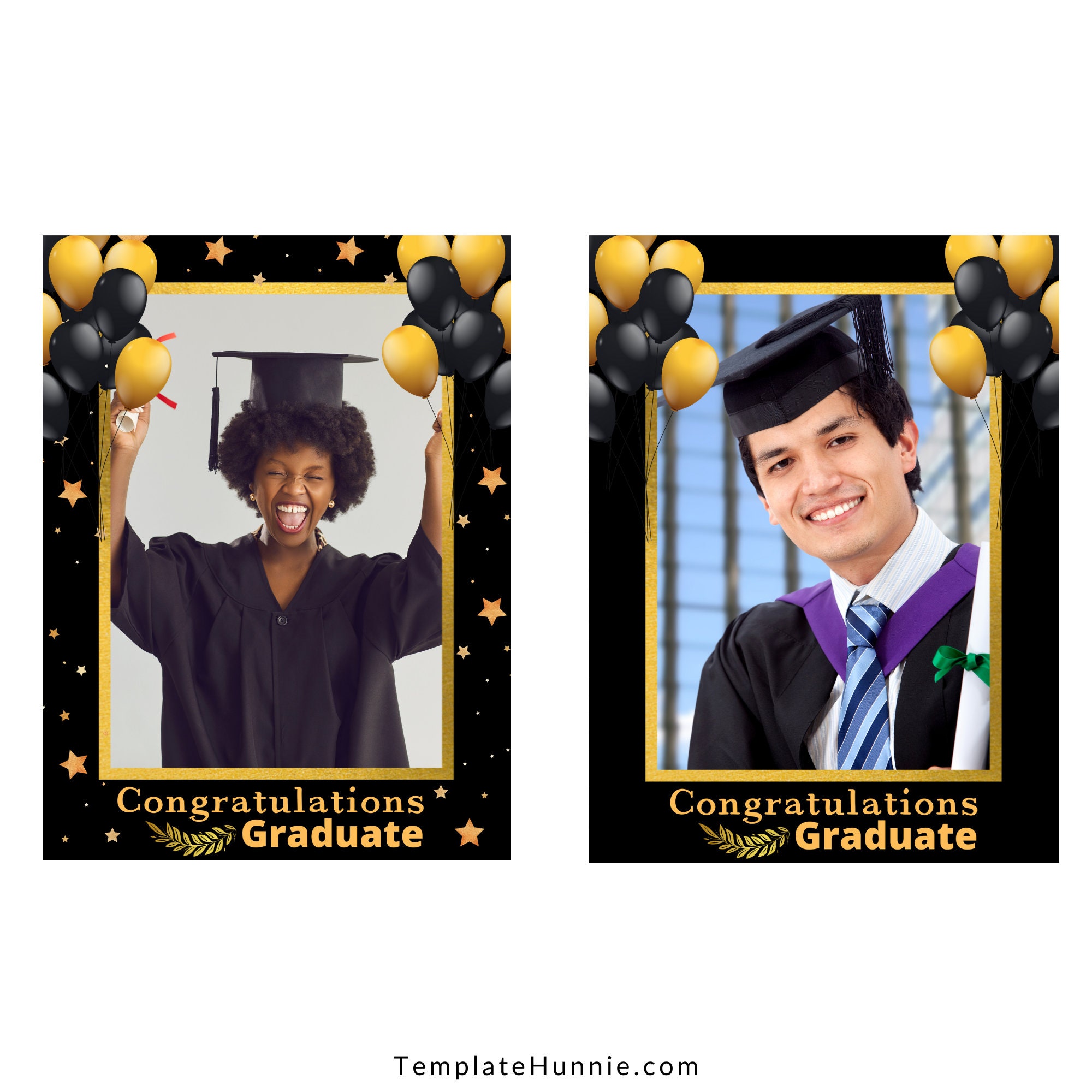 Graduation Touch to Start Attract Screen Background Photo - Etsy