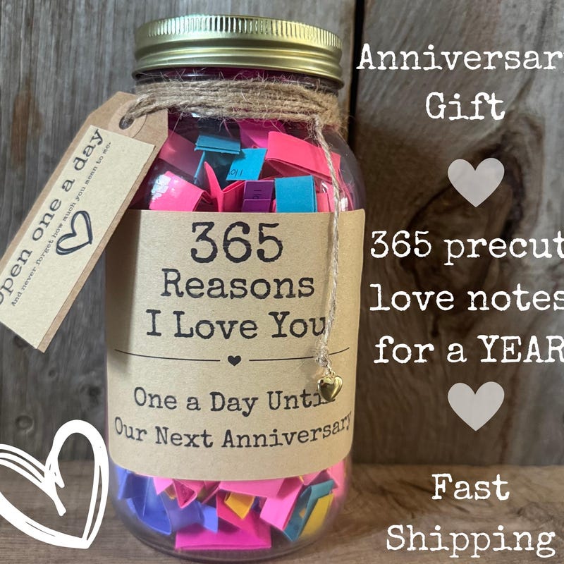 Anniversary Gift 1st Jar - 60+ Gift Ideas for 2025