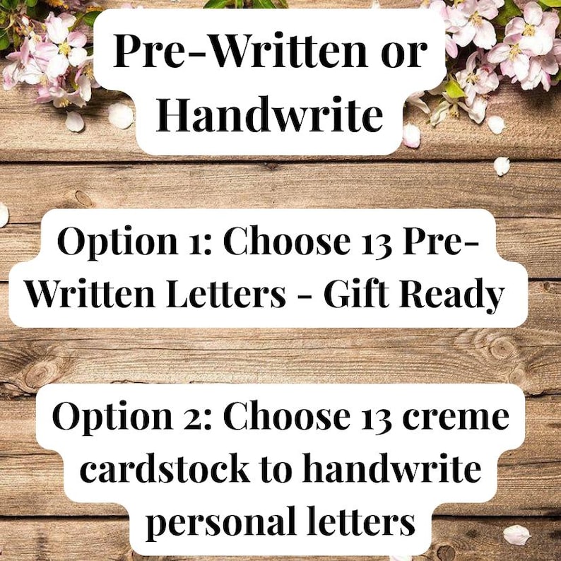 Open When Letters | Choose Pre-written or Blank Cards | Comfort Gift ...