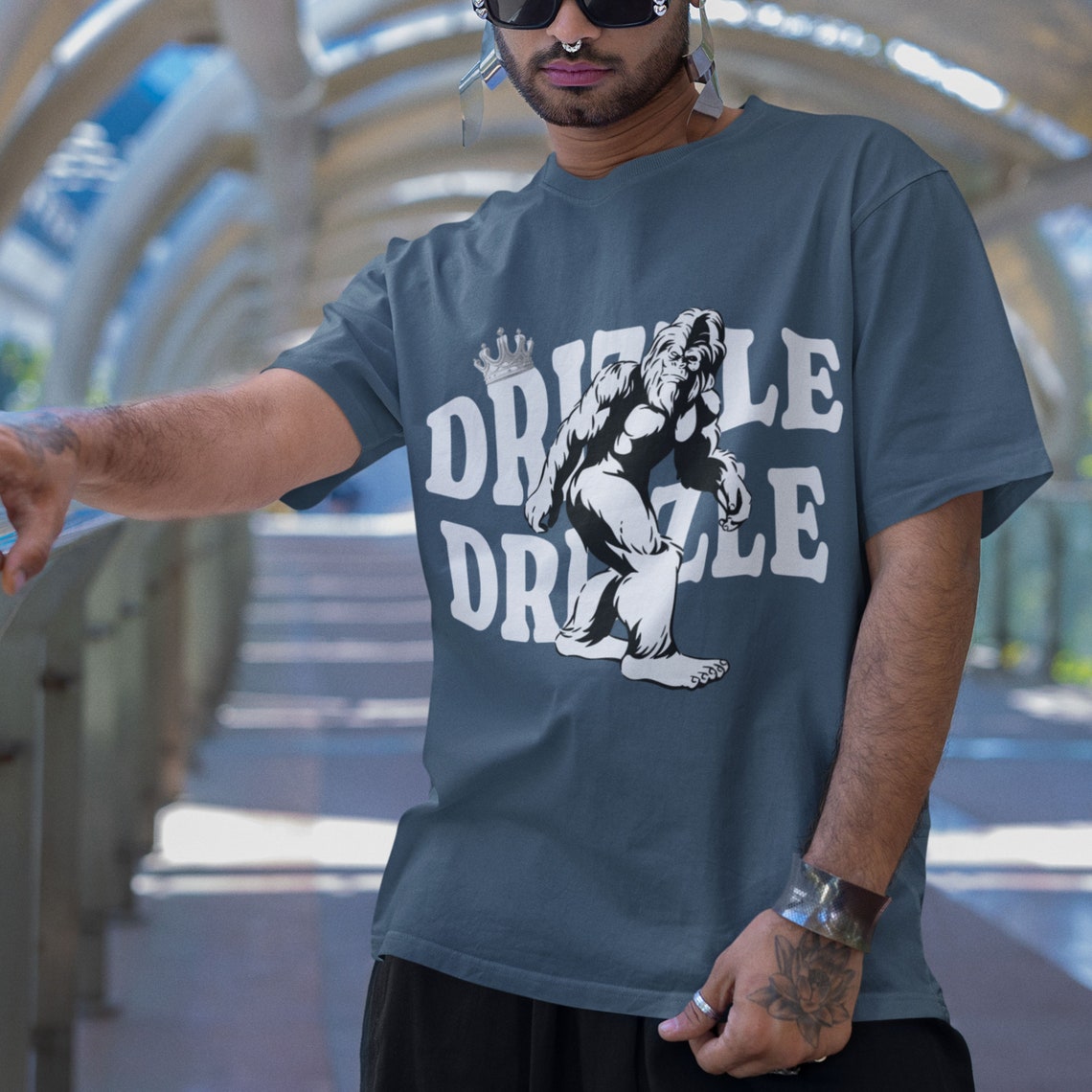 Drizzle Drizzle Soft Guy Bigfoot Gifted Funnyshirt Gifted Sarcastive ...