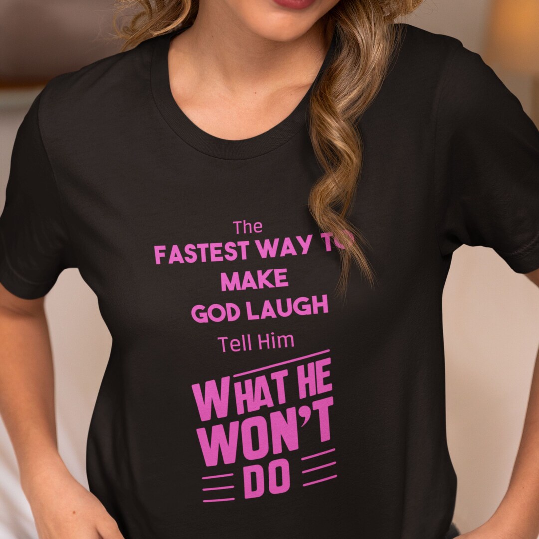 Motivational Make God Laugh Gift for Her, Him - Etsy