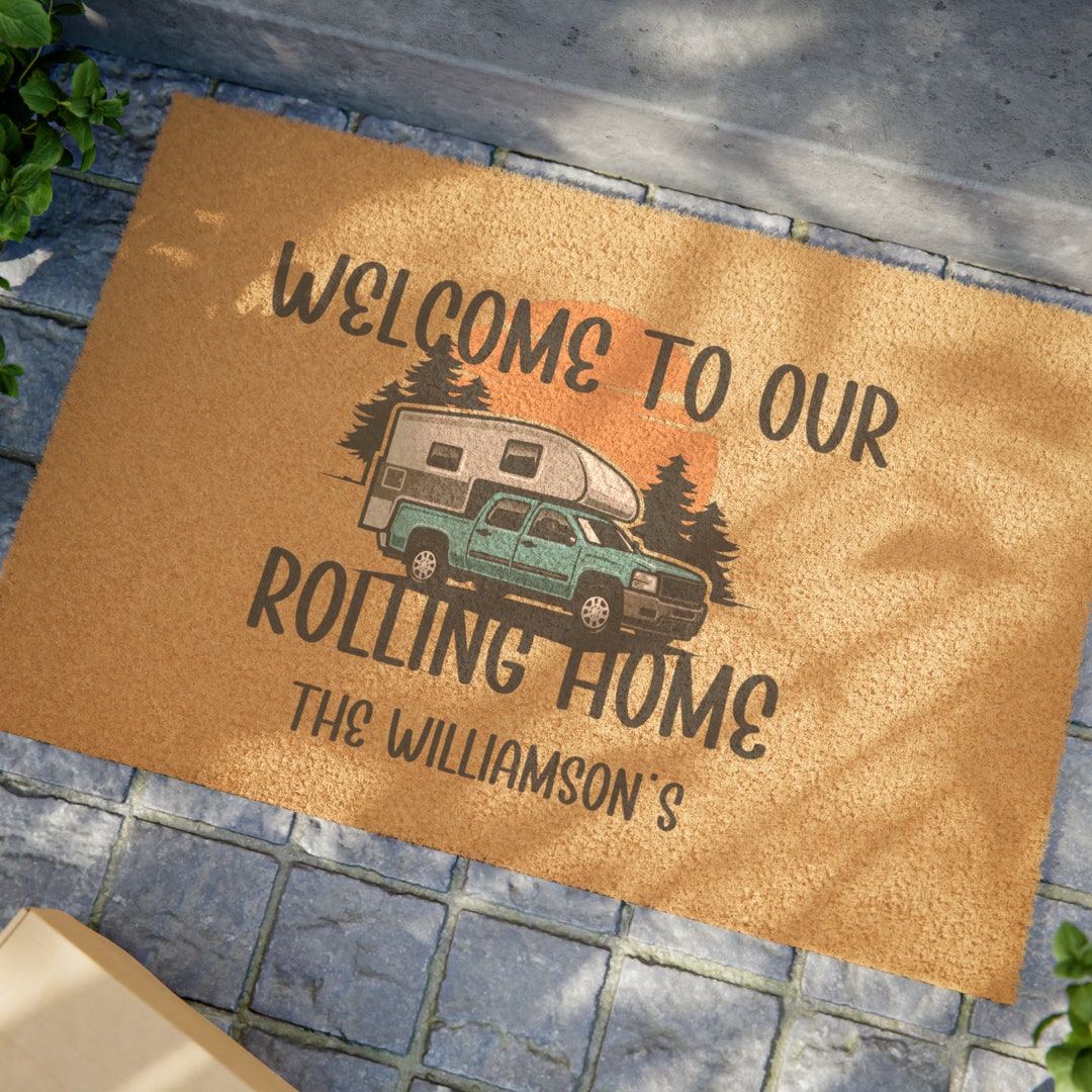 Cute Camper Doormat Welcome Guests to Your Rolling Home - Etsy