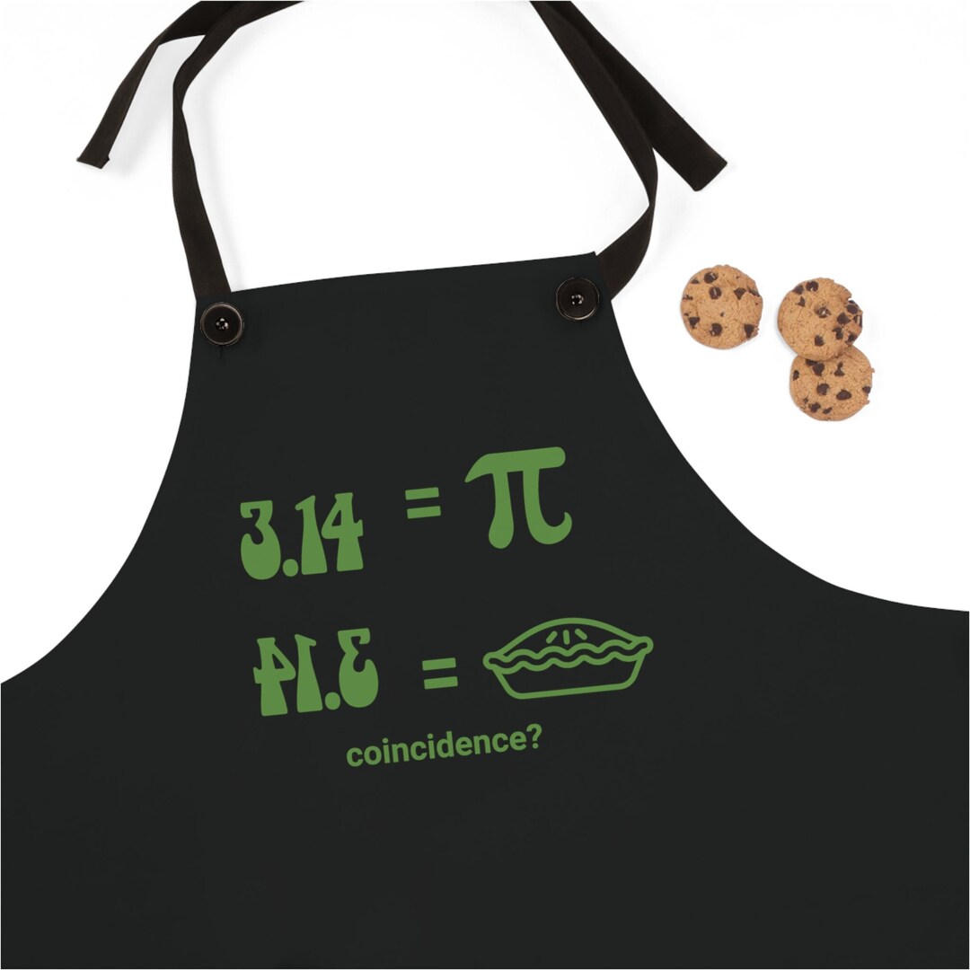 314 Pi Day Apron, Math Apron, Pi Day Kitchen Accessory, Birthday Gift ...