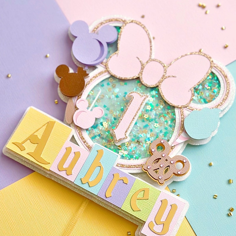 Minnie Mouse Cake Topper - Etsy