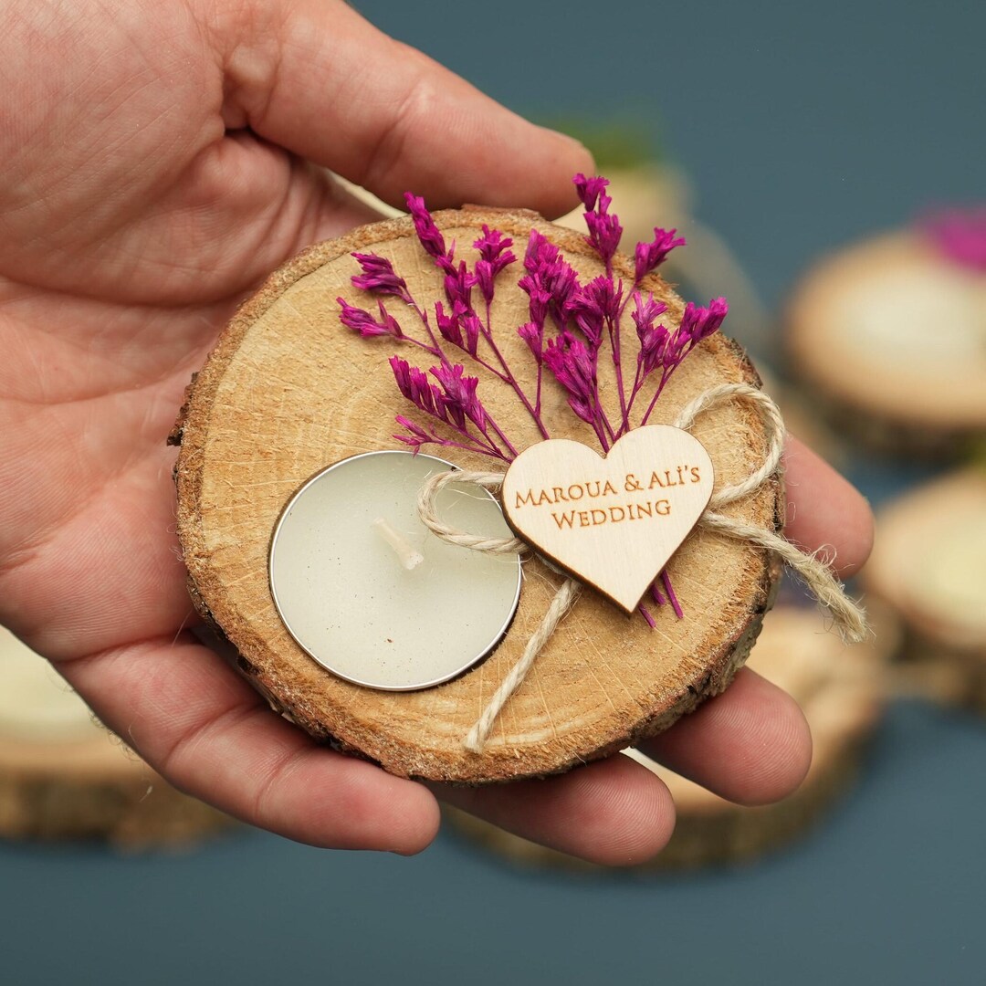 BULK Funeral Favors for Guests, Personalized Funeral Favors Candles ...