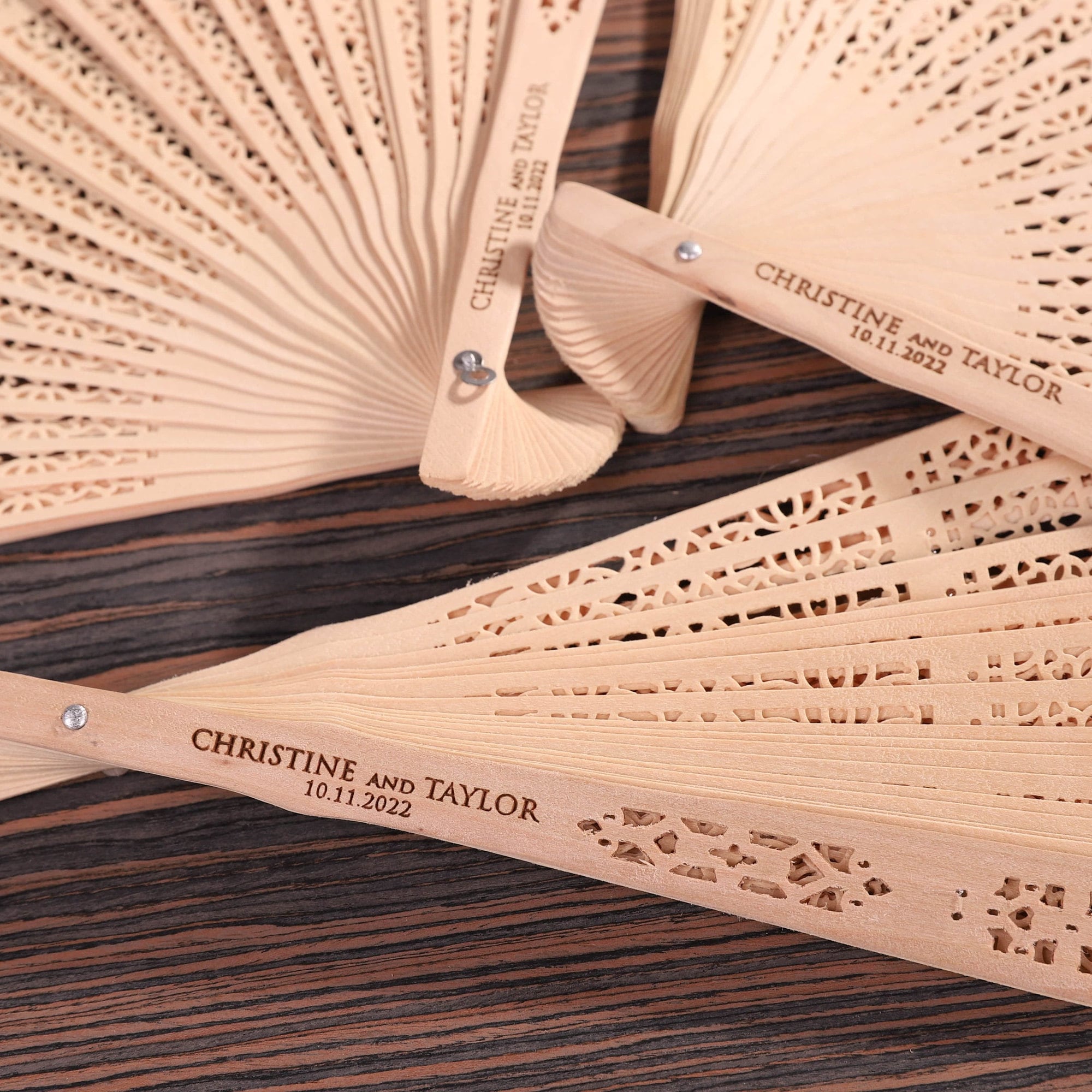 Personalized Wedding Fans Custom Wedding Fans Intricately - Etsy Australia