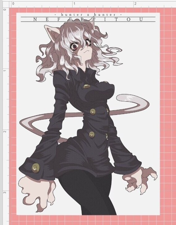 Sexy Neferpitou Anime Girl Sticker Vinyl Decals Laptop Phone - Etsy