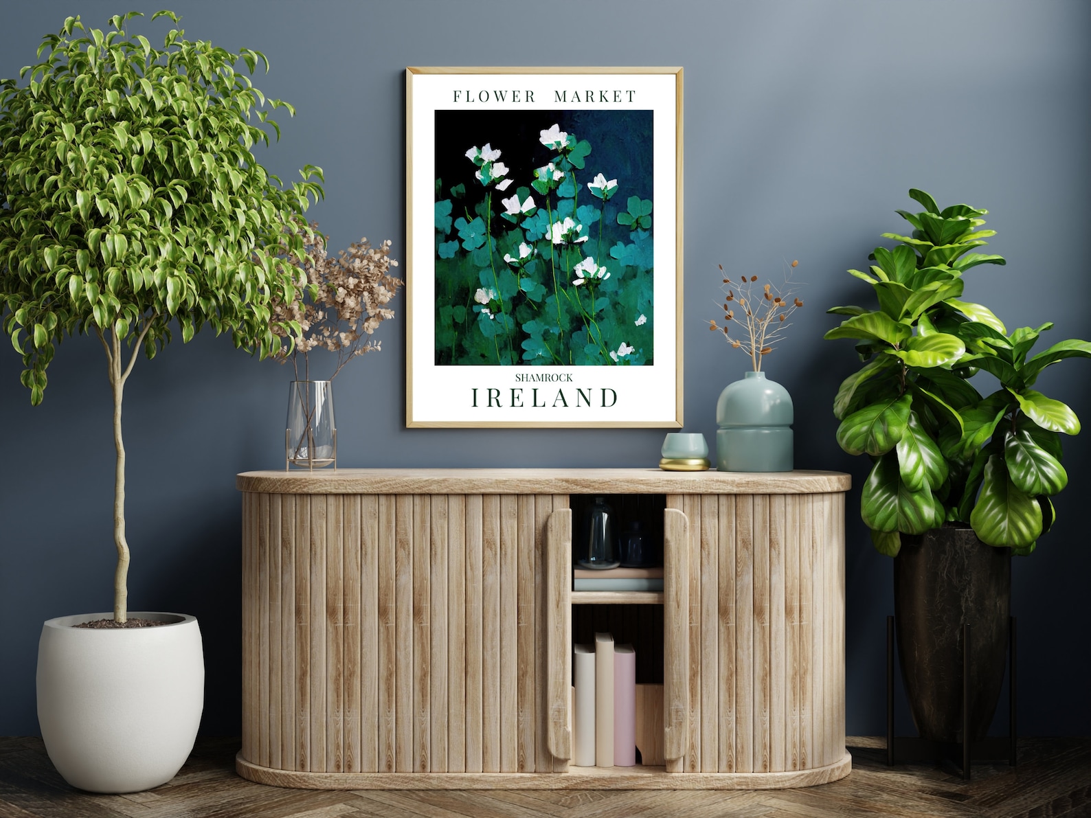 Ireland National Flower Poster Flower Market Print Printable - Etsy