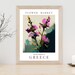 Greece National Flower Poster, Flower Market Print, Printable Wall Art ...