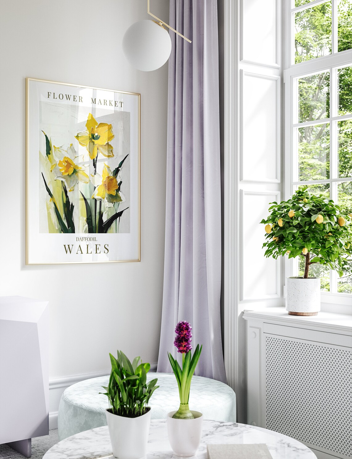 Wales National Flower Poster, Flower Market Print, Printable Wall Art ...