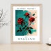 England National Flower Poster, Flower Market Print, Printable Wall Art ...