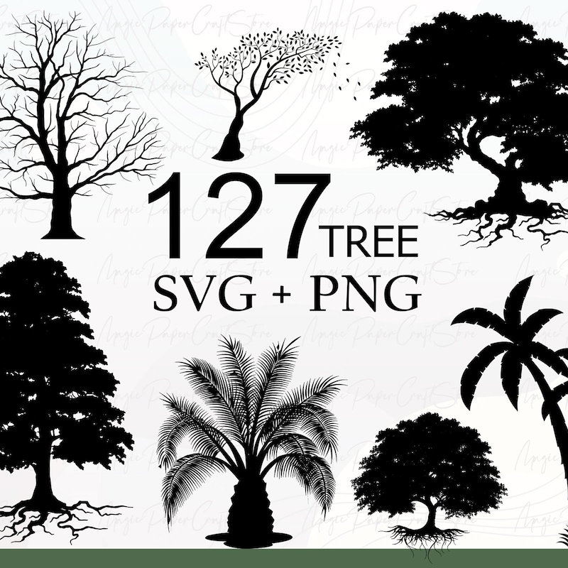 Forest Landscape Svg - Etsy