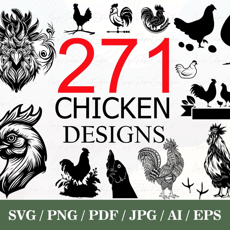 Chicken Svg - Etsy