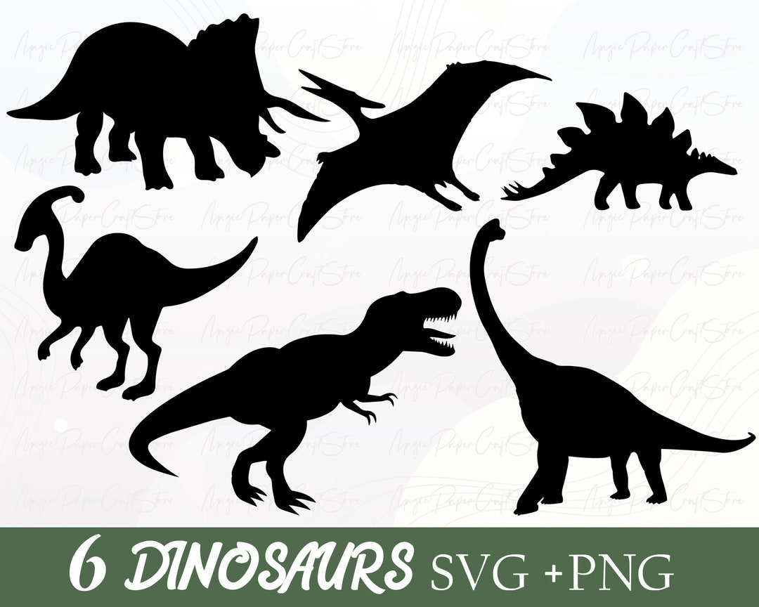 Dinasour Svg Bundle, Dinasour Svg, Dinosaur Clipart Png, Dinosaur ...