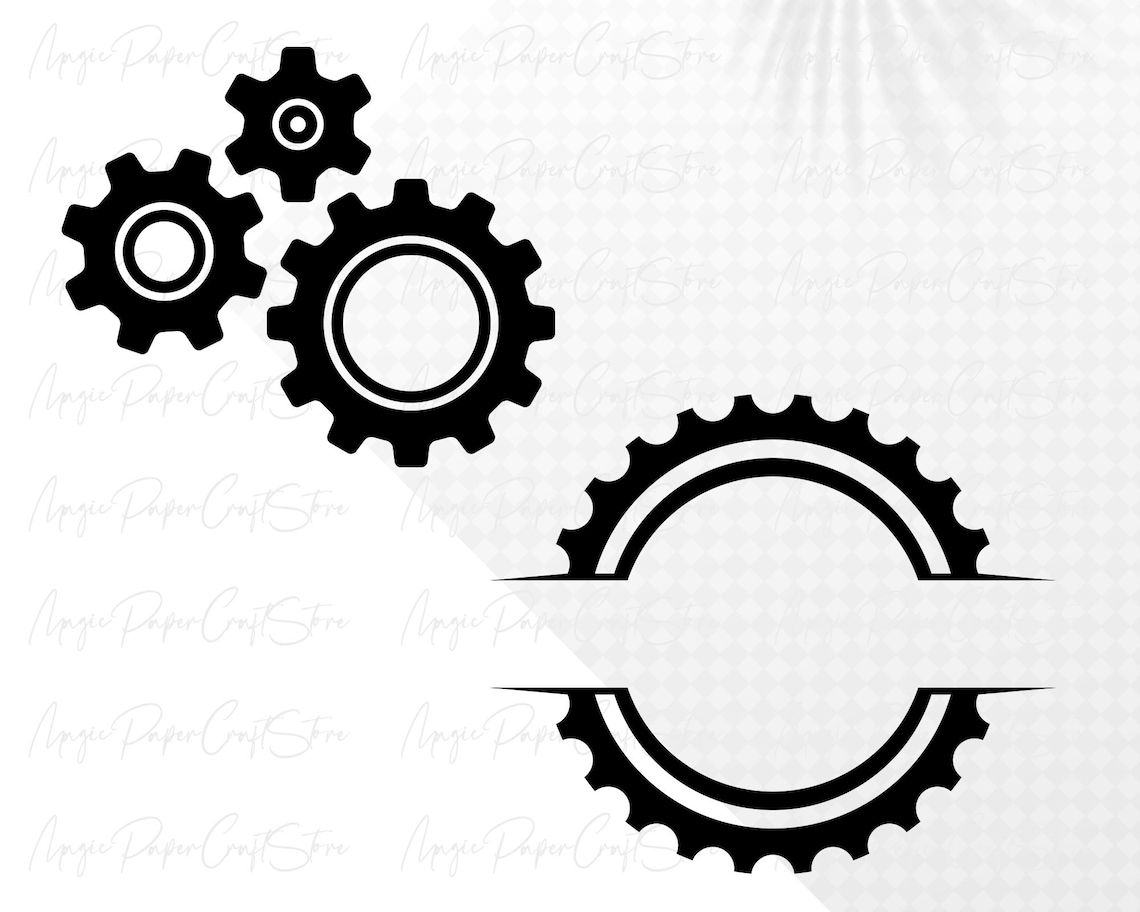 205 Gears SVG Bundle / Cogs and Gears svg / Gears PNG / Gears - Etsy México