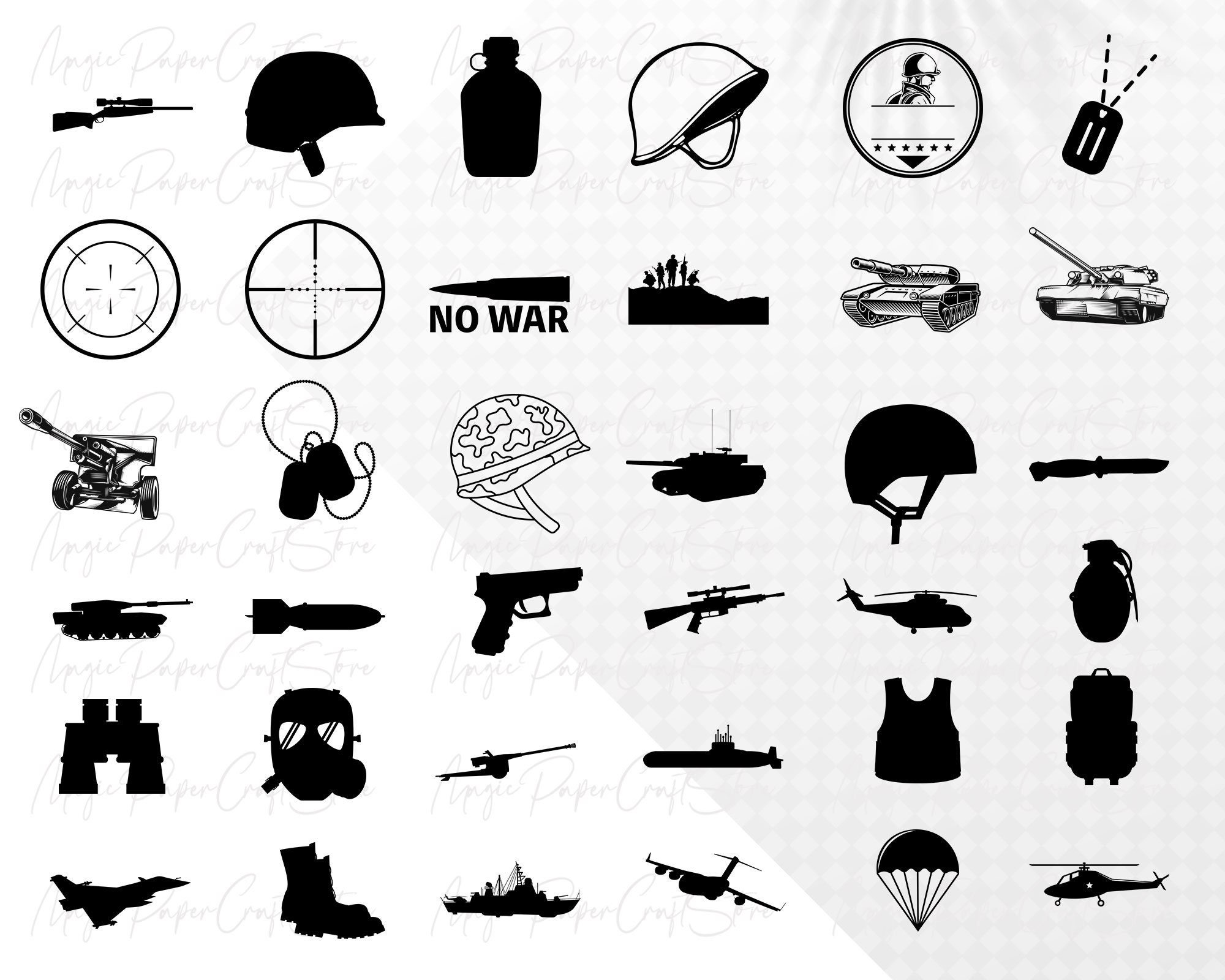 120 Military SVG Bundle Soldier SVG Army Svg Military - Etsy UK