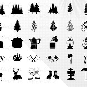 Camping SVG Bundle | Camping Clipart | Camp Life Svg | Camper Svg ...