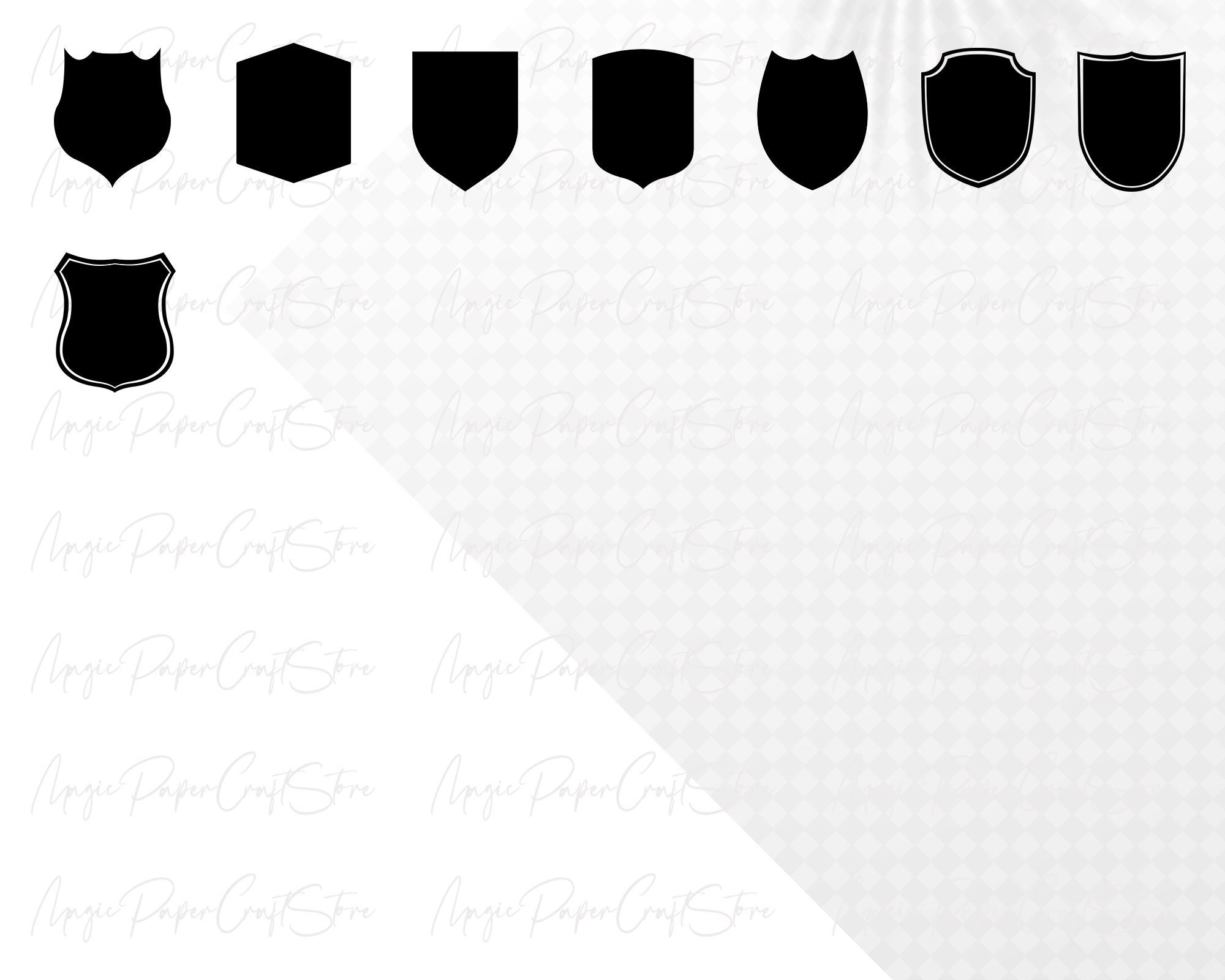 Shield SVG Bundle Shield PNG Bundle Shield Png Shield Eps - Etsy