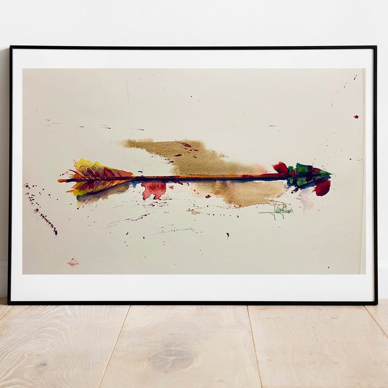 Arrow Painting - Etsy