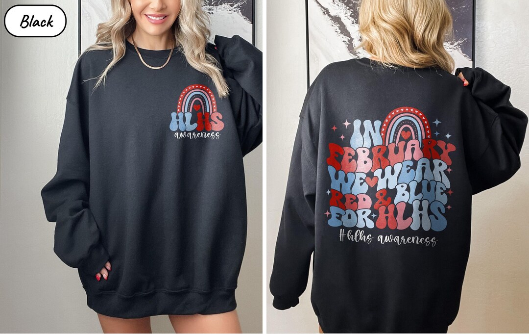 HLHS Awareness Shirt, Hypoplastic Left Heart Syndrome Awareness ...