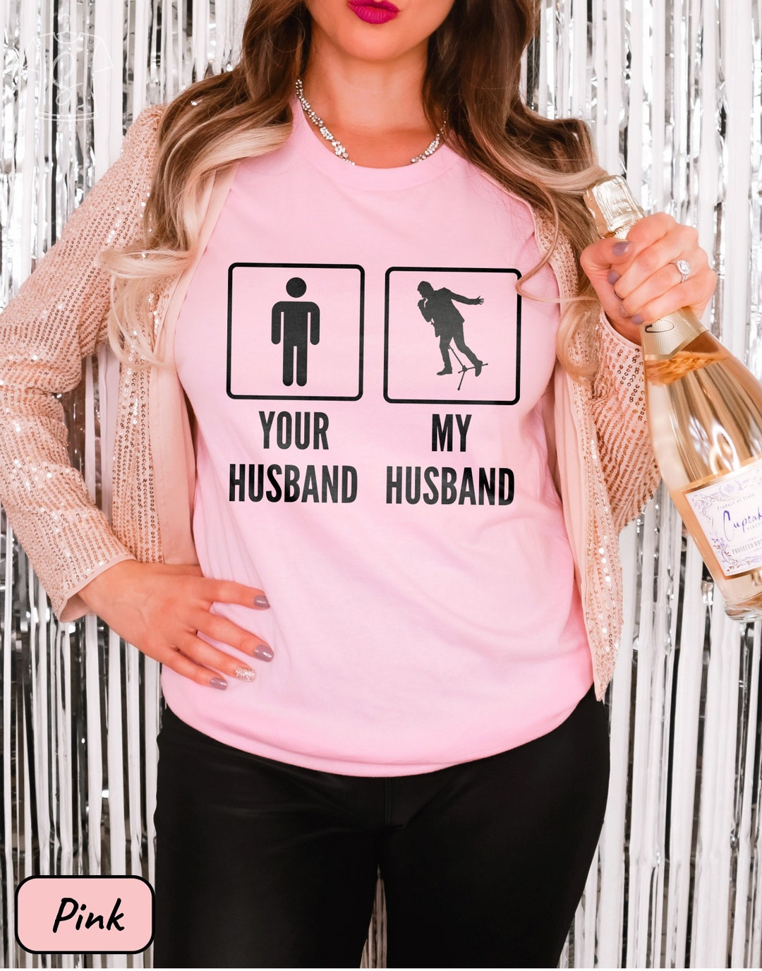 Funny Your Husband My Husband Band Wife Groupie Shirt - Perfect Gift ...