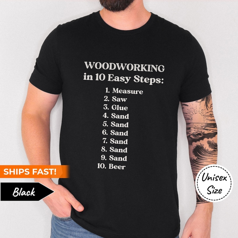 Woodworking Shirt - Etsy