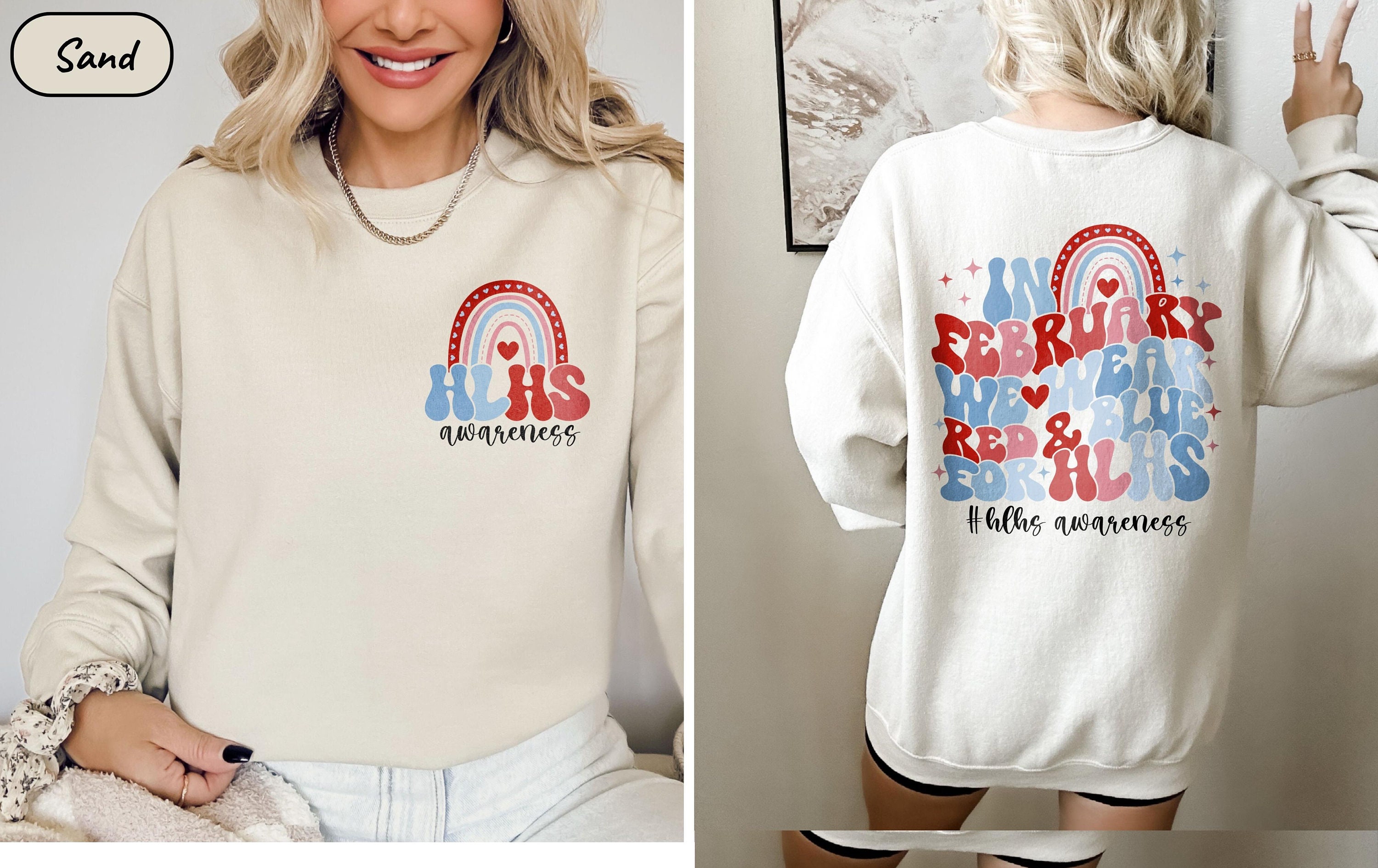 HLHS Awareness Shirt, Hypoplastic Left Heart Syndrome Awareness ...