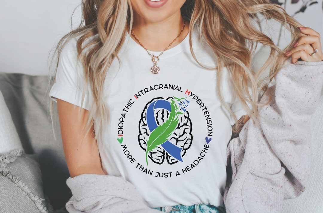 IIH Awareness Shirt, PTC Awareness Shirt, Idiopathic Intracranial ...