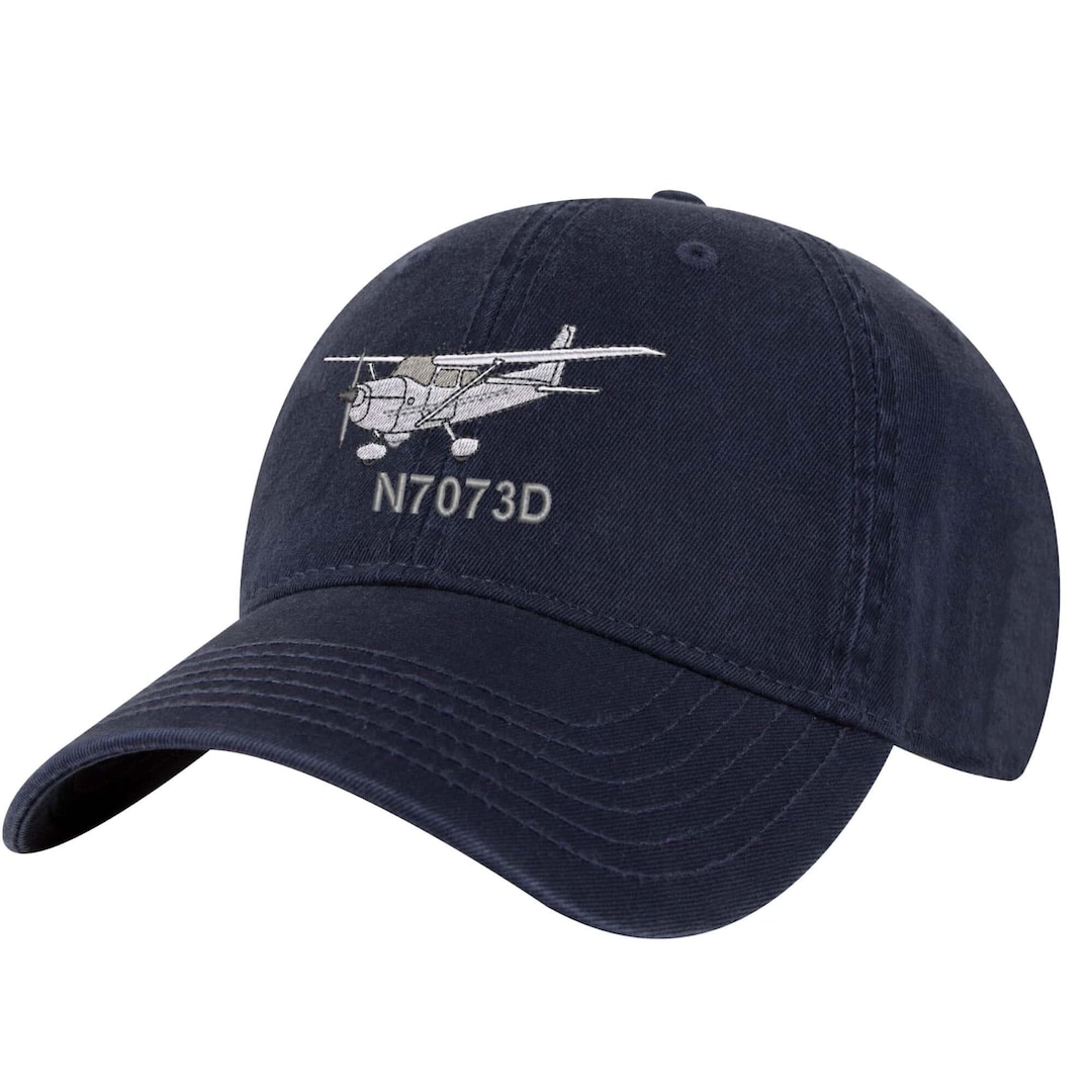 Skyhawk Airplane Style Aviation Hat 172 170 - Aircraft 175, 182 With ...