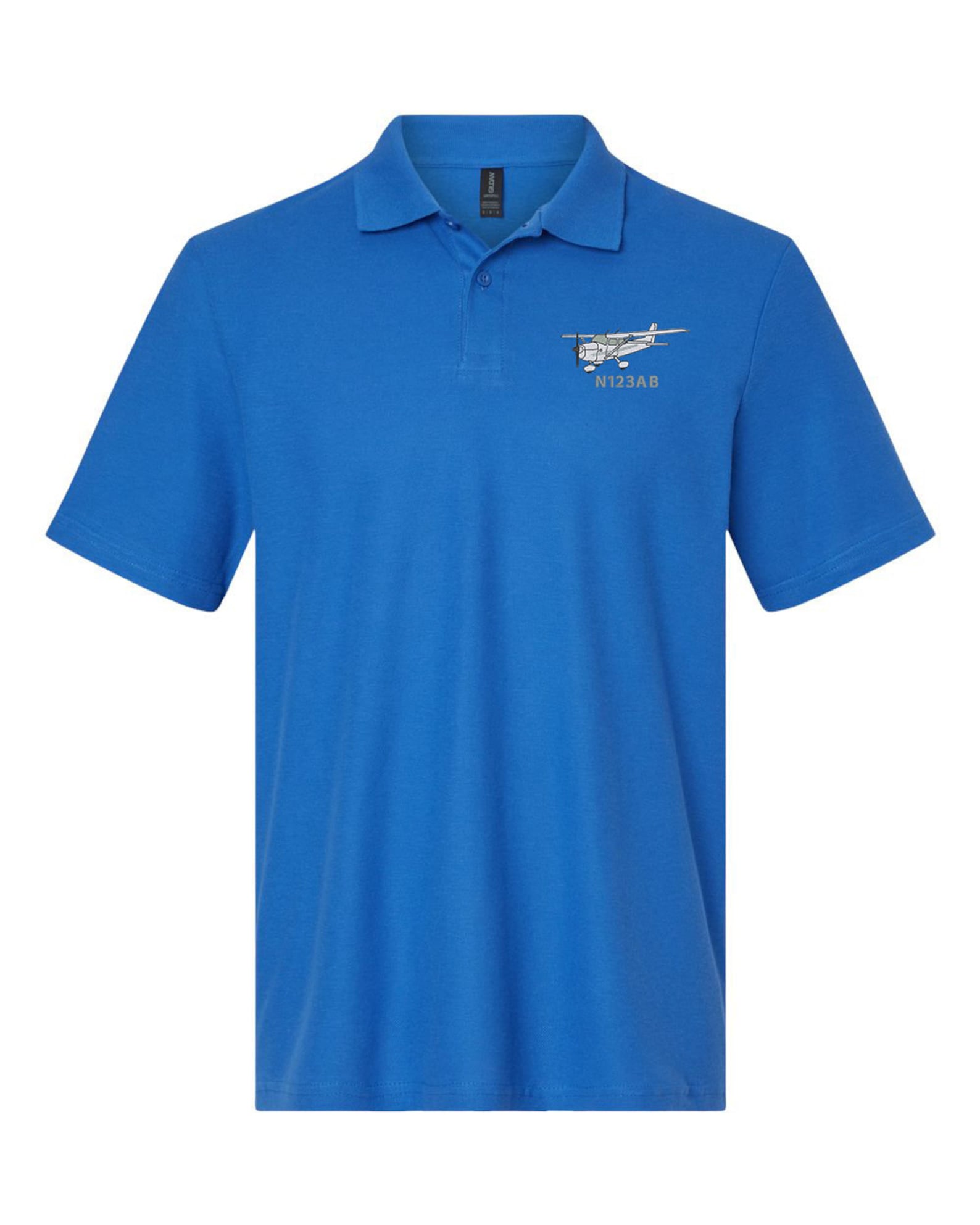 Airplane Custom Tail Number Polo, Air Plane Shirt, Skyhawk 182 172 Polo ...