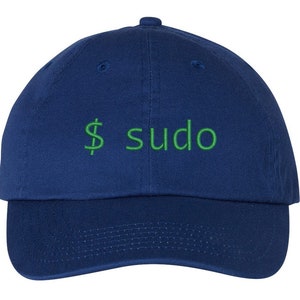 Sudo Linux Hat Linux Command Prompt Hat Linux Admin Hat - Etsy