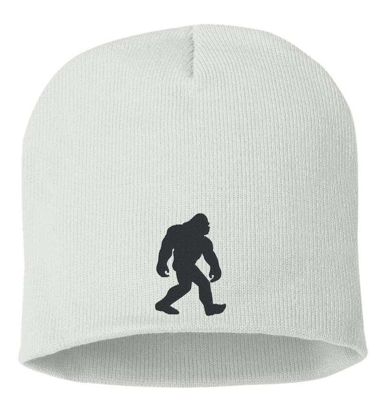 Yeti Beanie, Big Foot Sasquatch Beanie, Sasquatch Hat, Embroidered Big ...