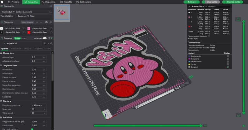 Kirby Lightbox Led Lamp - STL DIGITAL FILE - Etsy