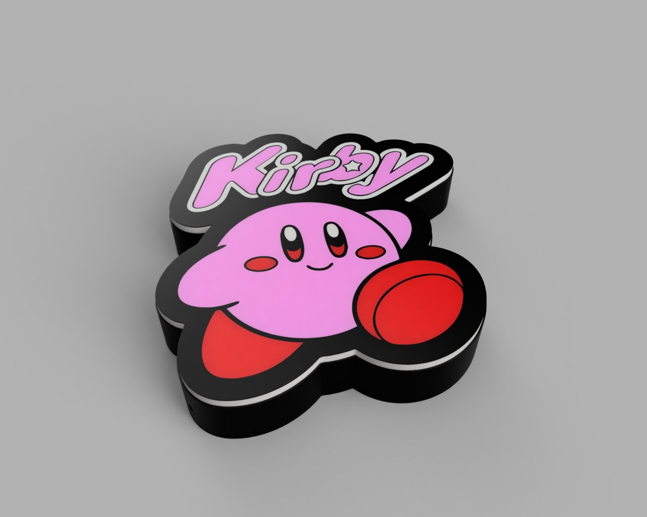 Kirby Lightbox Led Lamp - STL DIGITAL FILE - Etsy