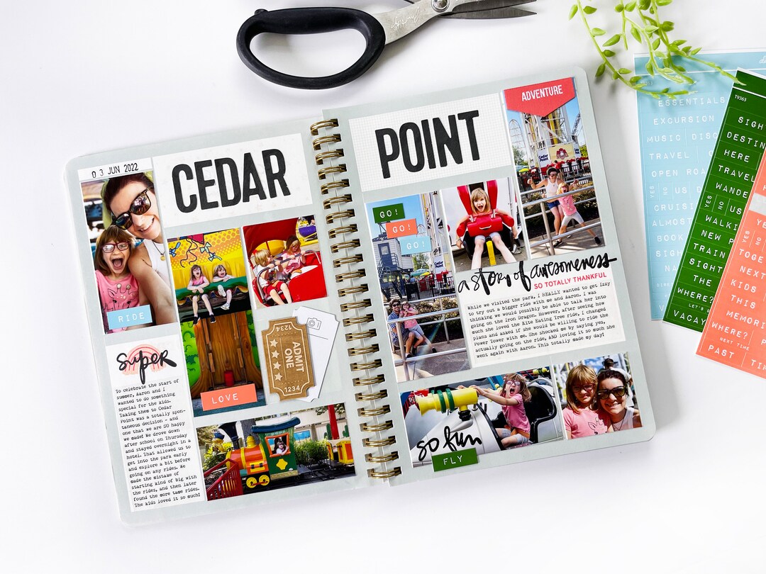 Mochi Things Simple Scrap Notebook | Scrapbook Photo Templates ...