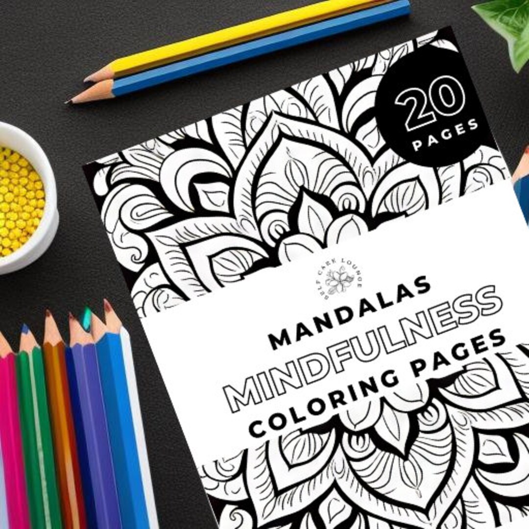 Mindful Mandalas: Serene Coloring Pages for Self-care and Inner Harmony ...