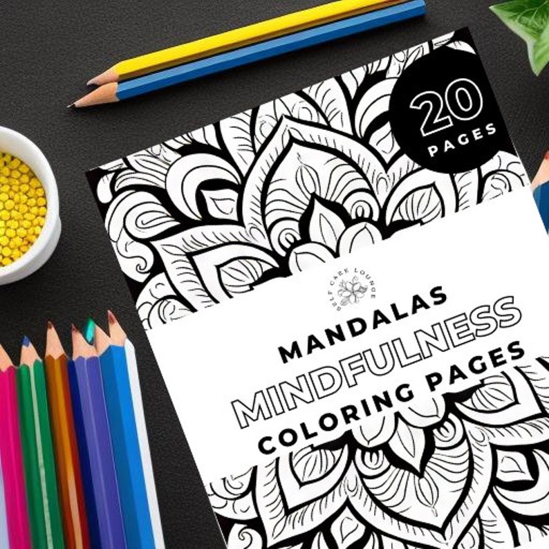 Mindful Mandalas: Serene Coloring Pages for Self-care and Inner Harmony ...