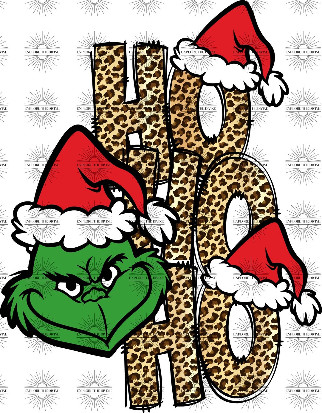 Grinch Hohoho Png - Etsy
