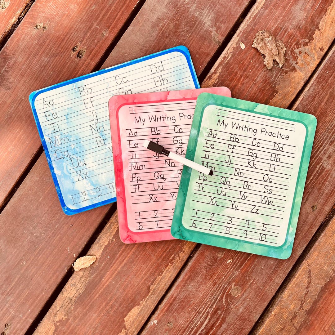 Sample Handwriting Dry-erase Boards - Used for Listing Photos and ...