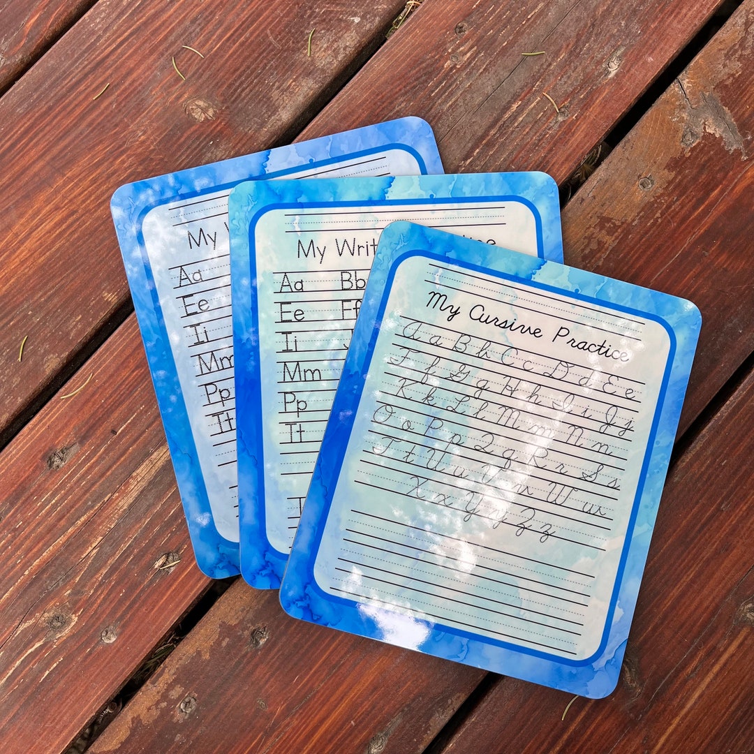 Sample Handwriting Dry-erase Boards Used for Listing Photos and ...