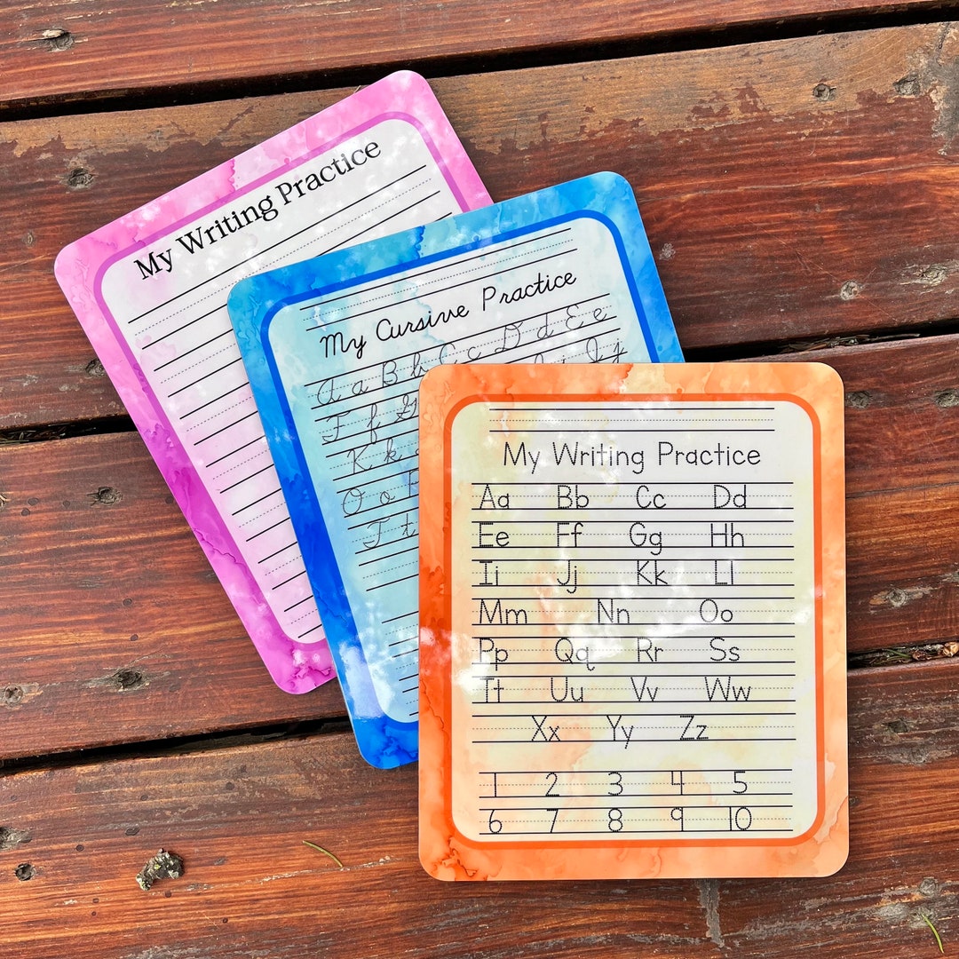 Cursive, Print, or Lines Handwriting Tracing Practice/customizable ...