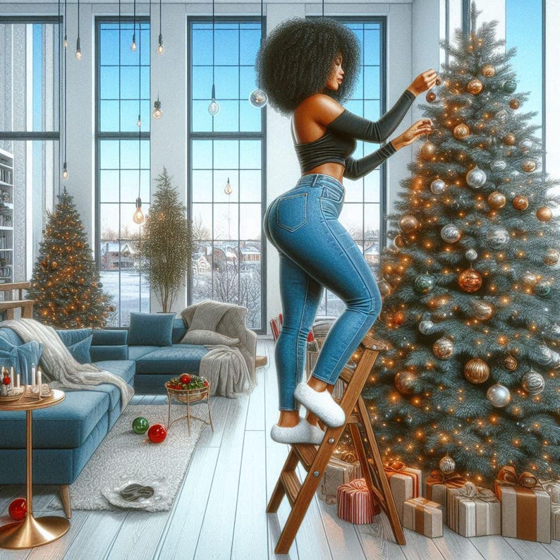 Black Boujie Black Girl Clipart, Digital Download Melanin, Black Woman, Journals, Notebooks ...