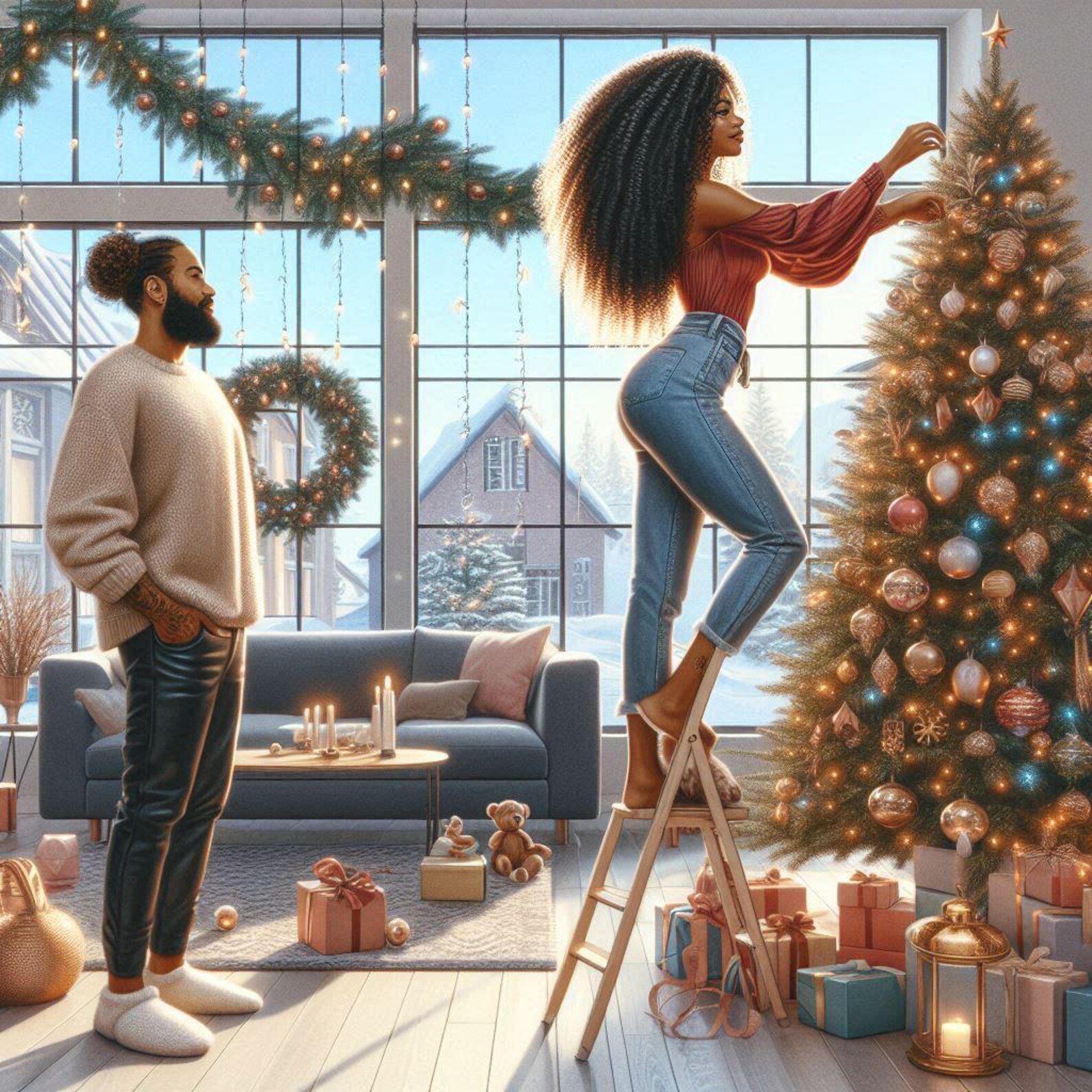 Black Boujie Black Girl Clipart, Digital Download Melanin, Black Woman, Journals, Notebooks ...