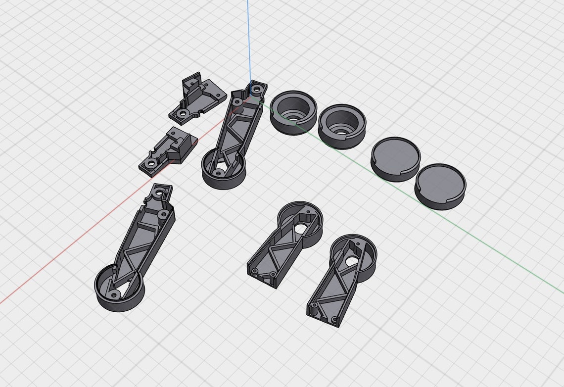 3D File for 3D Printing Airbus TCA A350 Throttle Levers. - Etsy