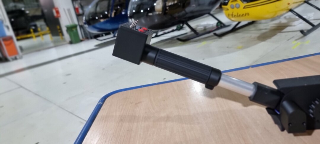 V2 ENHANCED Helicopter Simulator Collective MSFS2020/24, DCS, Xplane - Etsy