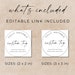 Custom Printed Business Round Tags, Editable Minimalist Round Tags ...