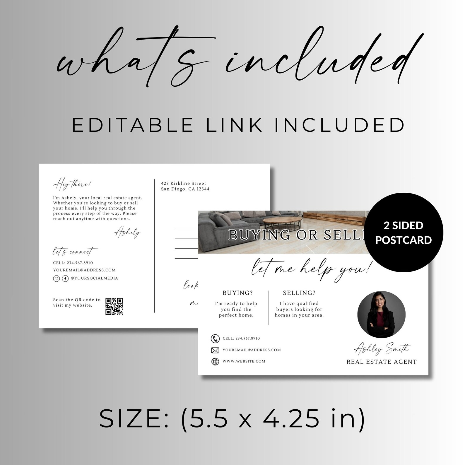 Real Estate Postcards Farming, Buying or Selling Real Estate, Marketing ...